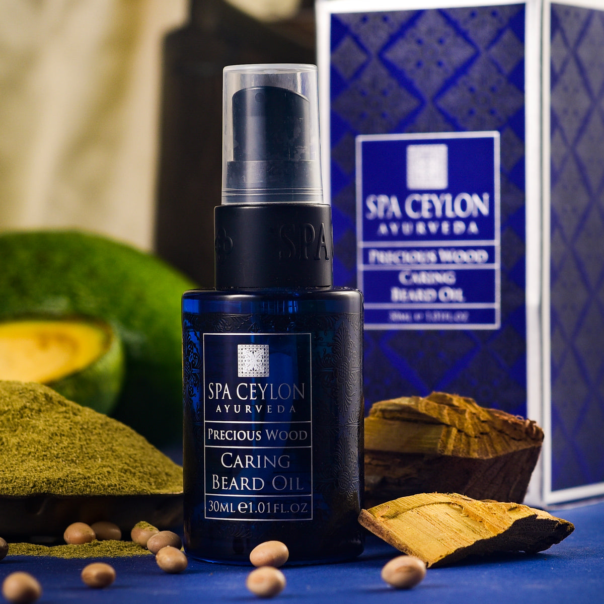 Precious Wood - Caring Beard Oil - 30ml – Siyath - The Luxury Ayurveda ...