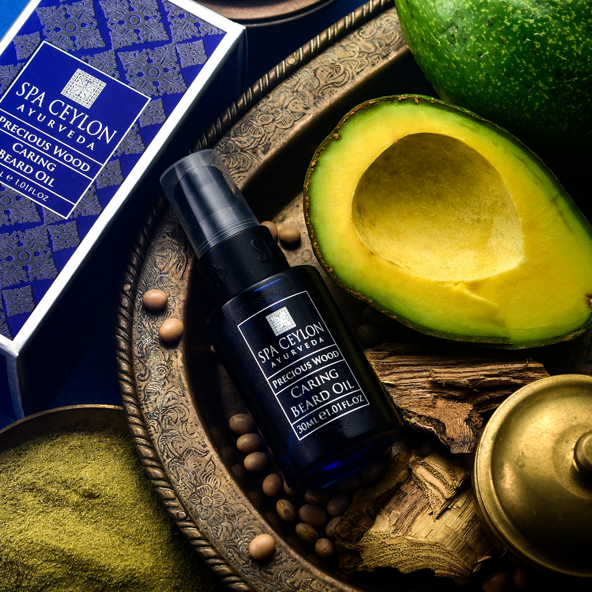 Precious Wood - Caring Beard Oil - 30ml – Siyath - The Luxury Ayurveda ...