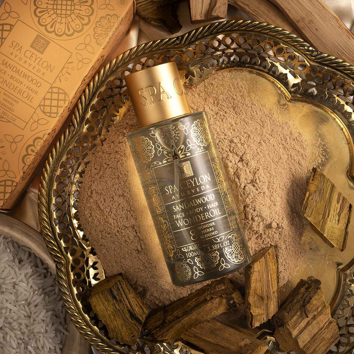 Sandalwood – Wonder Oil 100ml - (Nourishing Beauty Oil) – Siyath - The ...