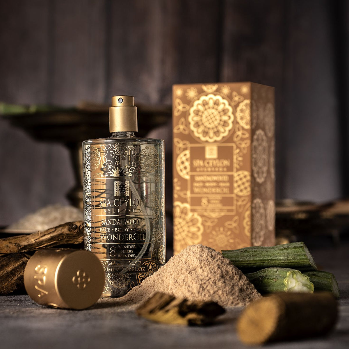 Sandalwood – Wonder Oil 100ml - (Nourishing Beauty Oil) – Siyath - The ...