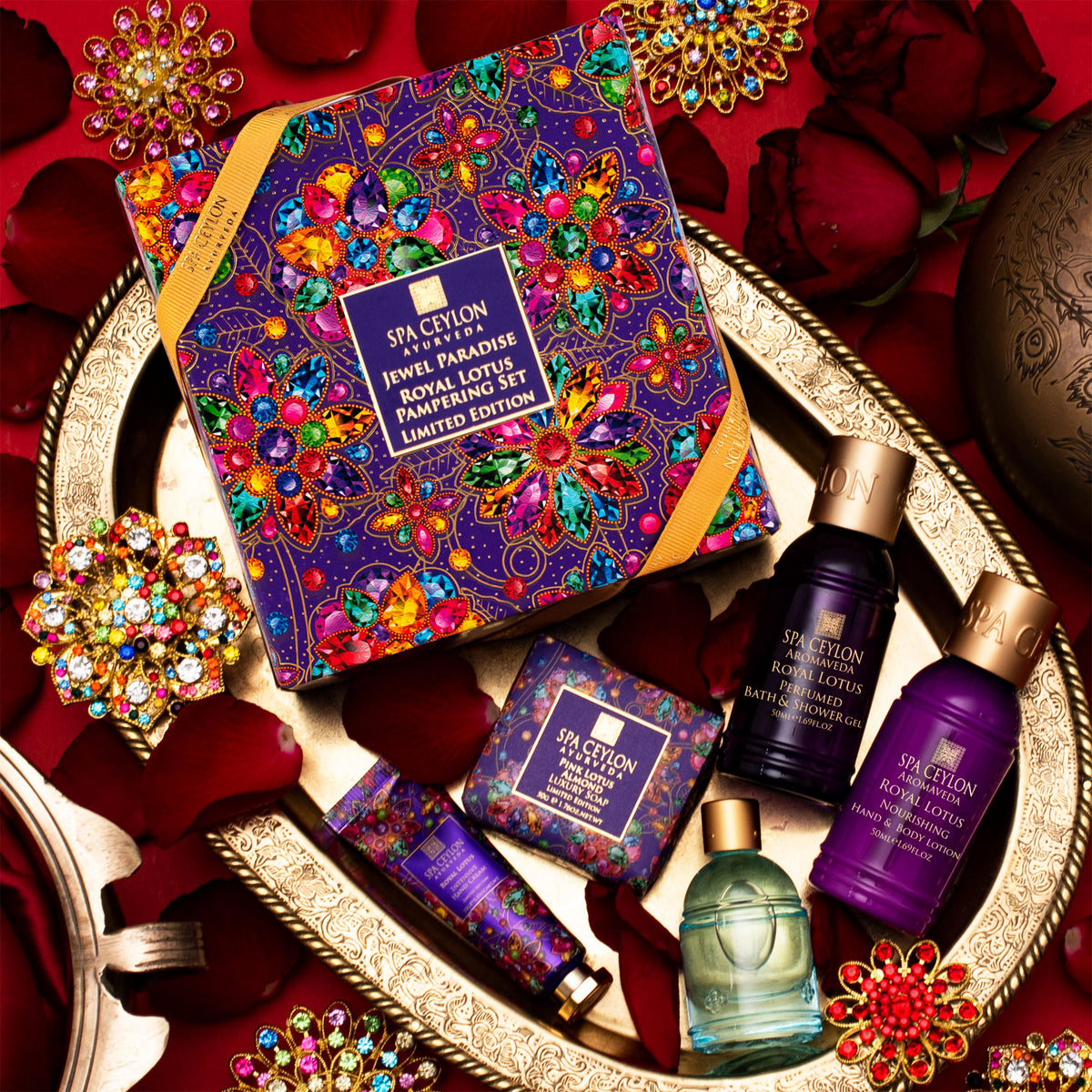 JEWEL PARADISE - Pampering Set - Royal Lotus - Limited Edition – Siyath ...
