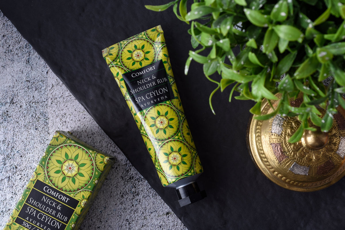 COMFORT– Neck & Shoulder Rub 50g – Siyath - The Luxury Ayurveda ...