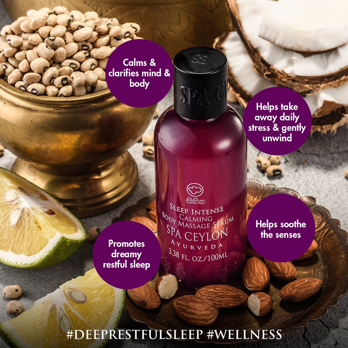 SLEEP INTENSE - Calming Body Massage Serum – Siyath - The Luxury ...