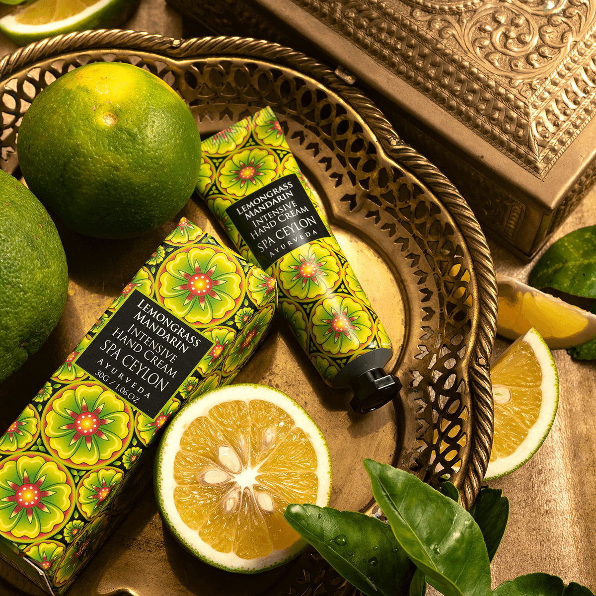 LEMONGRASS MANDARIN - Intensive Hand Cream 30g – Siyath - The Luxury ...